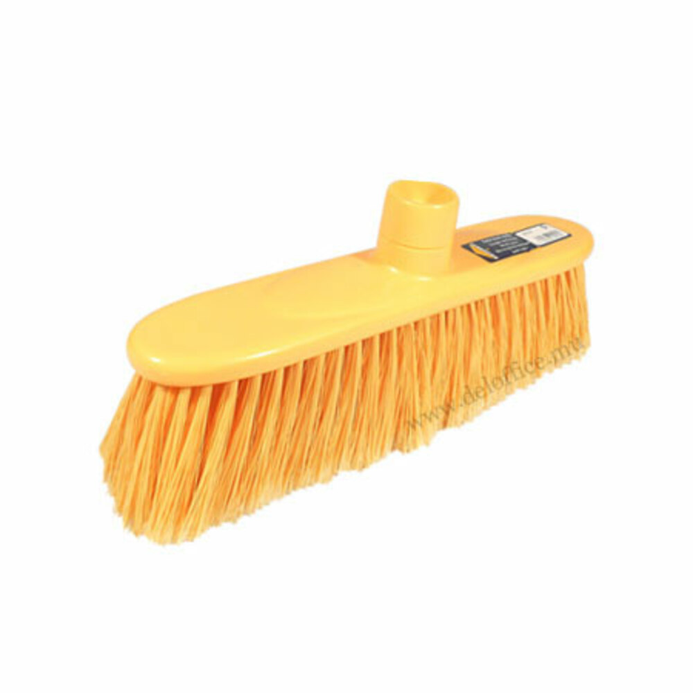 Broom Straight Vinyl W280mm Yellow Blue Ocean | DelCity Ltd