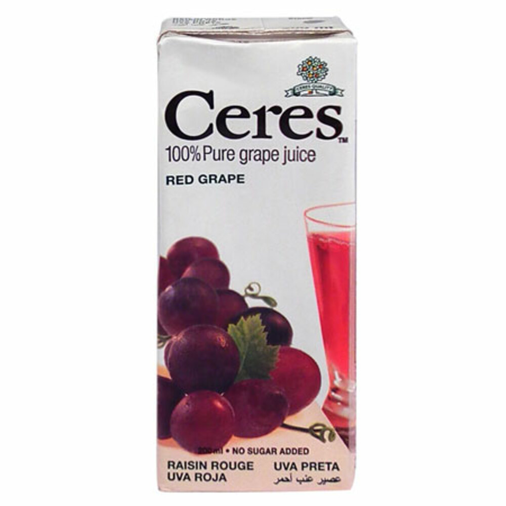 Fruit Juice Ref 843001 200ml Red Grape Ceres | DelCity Ltd