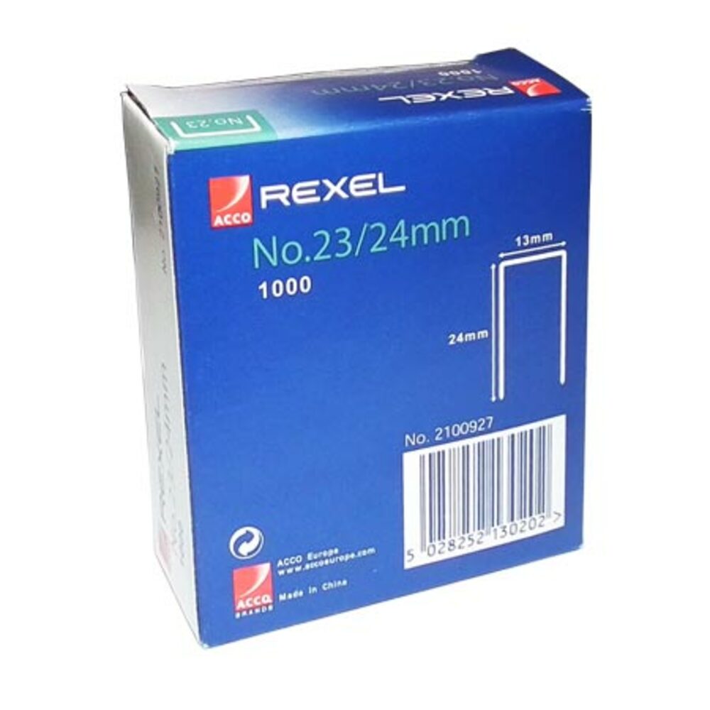 Staples No. 23/24 [Pk 1000] Rexel | DelCity Ltd