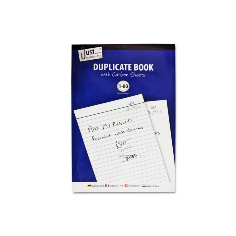 Duplicate Book Ref 8012 Carbon Sheets [80 Sheets] Just Stationery ...
