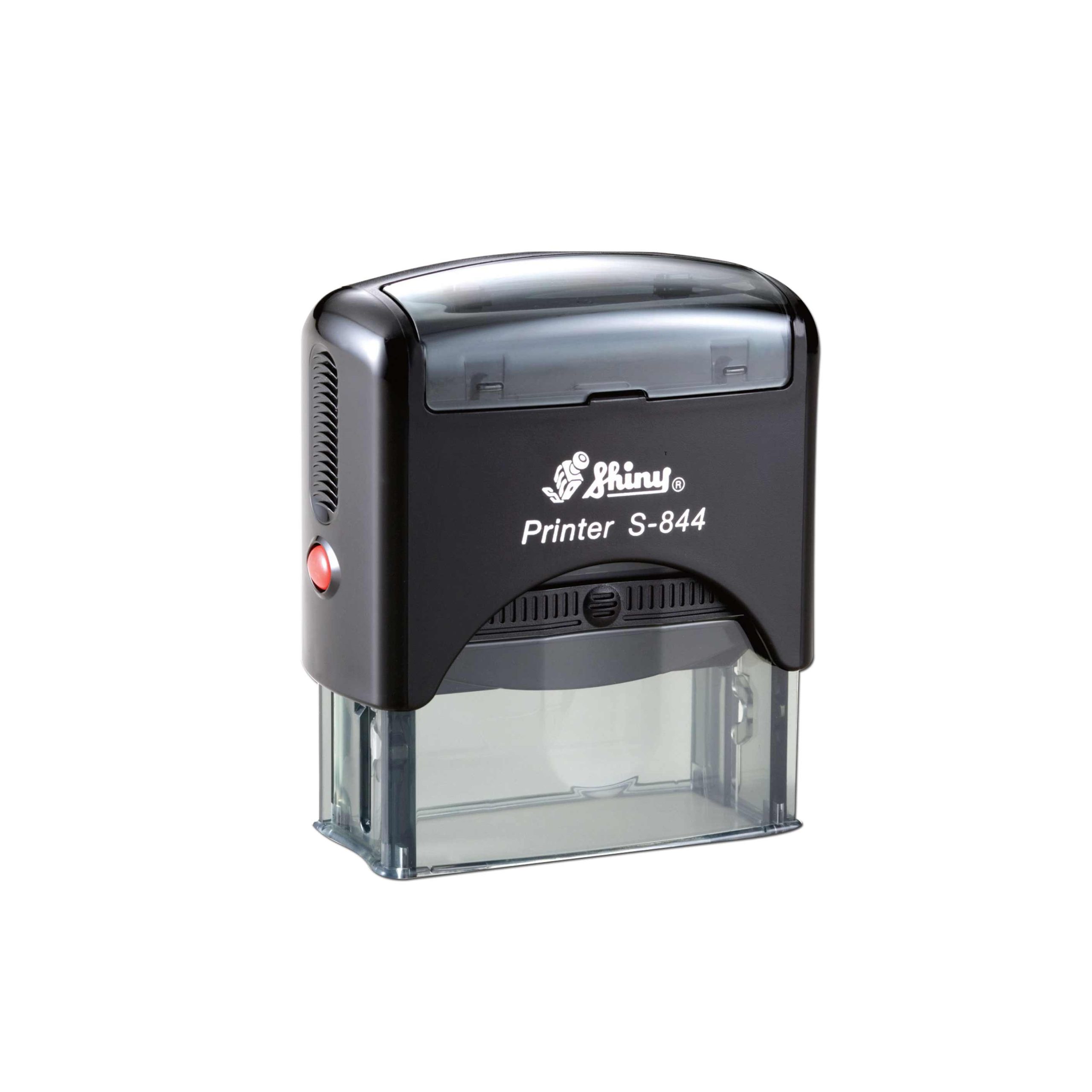 Self Inking Stamp Printer Ref S-844 20x58mm Shiny | DelCity Ltd