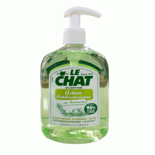 Hand Wash 500 ml, Romarin Le Chat | DelCity Ltd