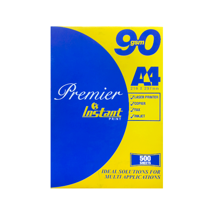 Photocopy Paper A4 90gsm, White [Ream: 500 Sheets] Premier | DelCity Ltd