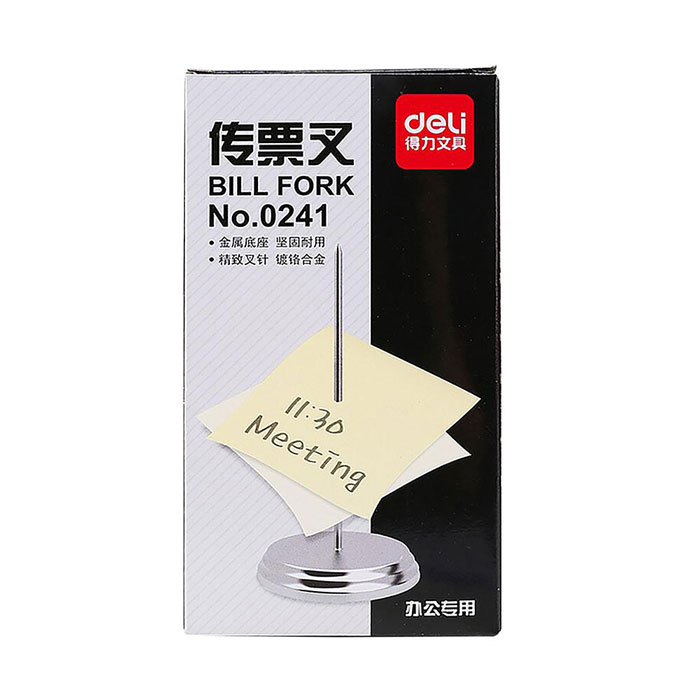 Spike Files Ref 0241 Metal Base Chrome Plated Deli | DelCity Ltd
