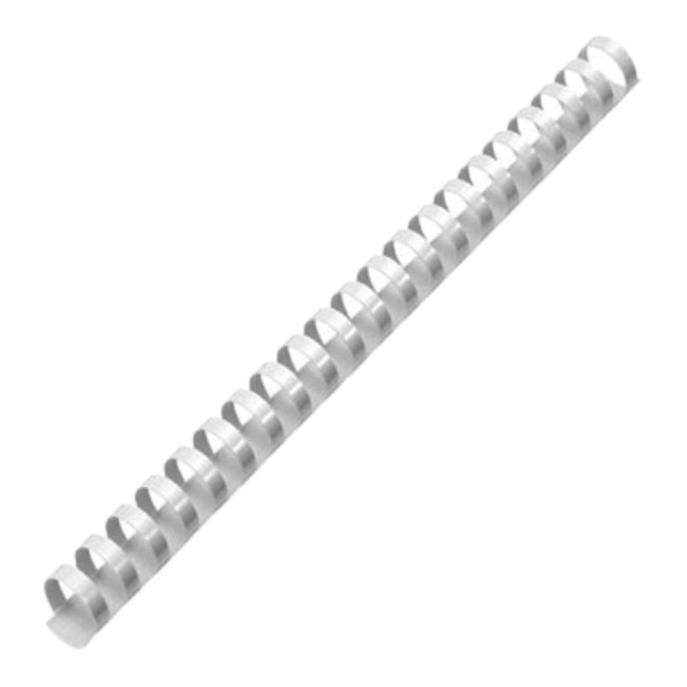 Binding Combs Ref CB518 18mm White [Pk 100] Foska | DelCity Ltd