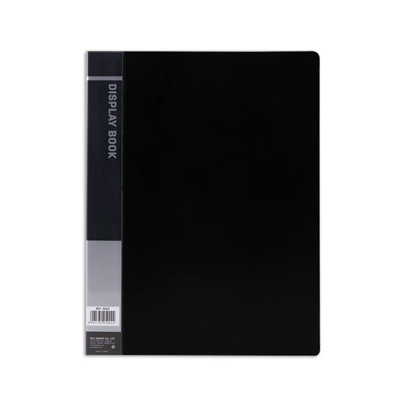 Display Book Ref 5002 A4, 20 Pockets , Assorted Colors Deli | DelCity Ltd