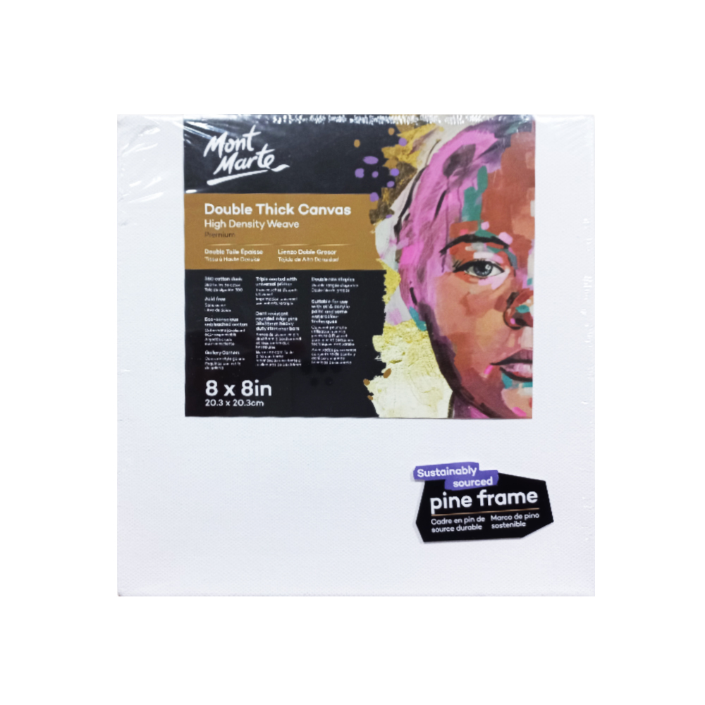 Canvas Ref 2020 20*20cm, Thickness Mont Marte | DelCity Ltd