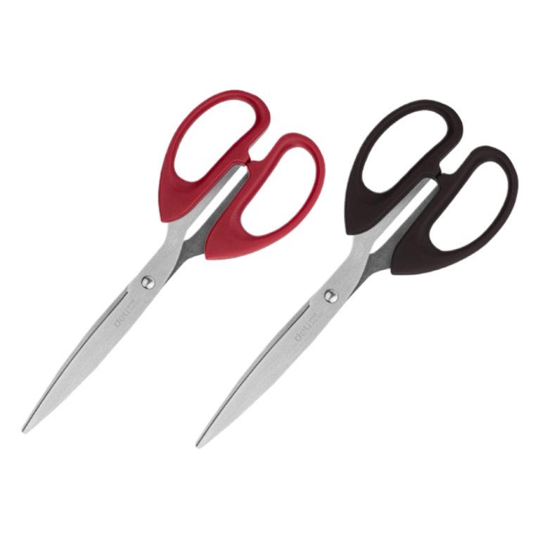 Scissors Ref M611 210mm [Black & Red] Deli | DelCity Ltd